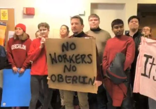 “Hey Hey, Ho Ho, Austerity Has Got To Go” — Oberlin College students ...