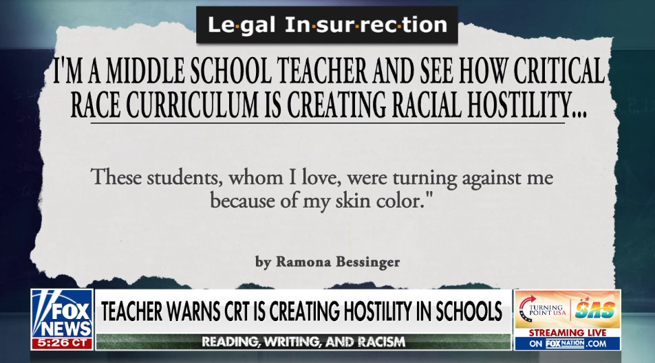 Providence Teacher Ramona Bessinger On Biased CRT Curriculum: It’s ...