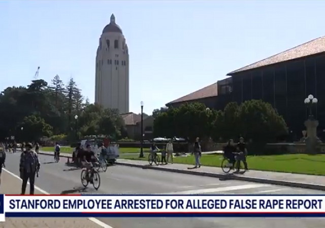 Stanford University Employee Charged for Two False Rape Reports