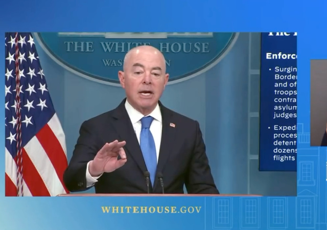 Mayorkas Shuts Down April Ryan Over Fake Border Patrol Whipping ...