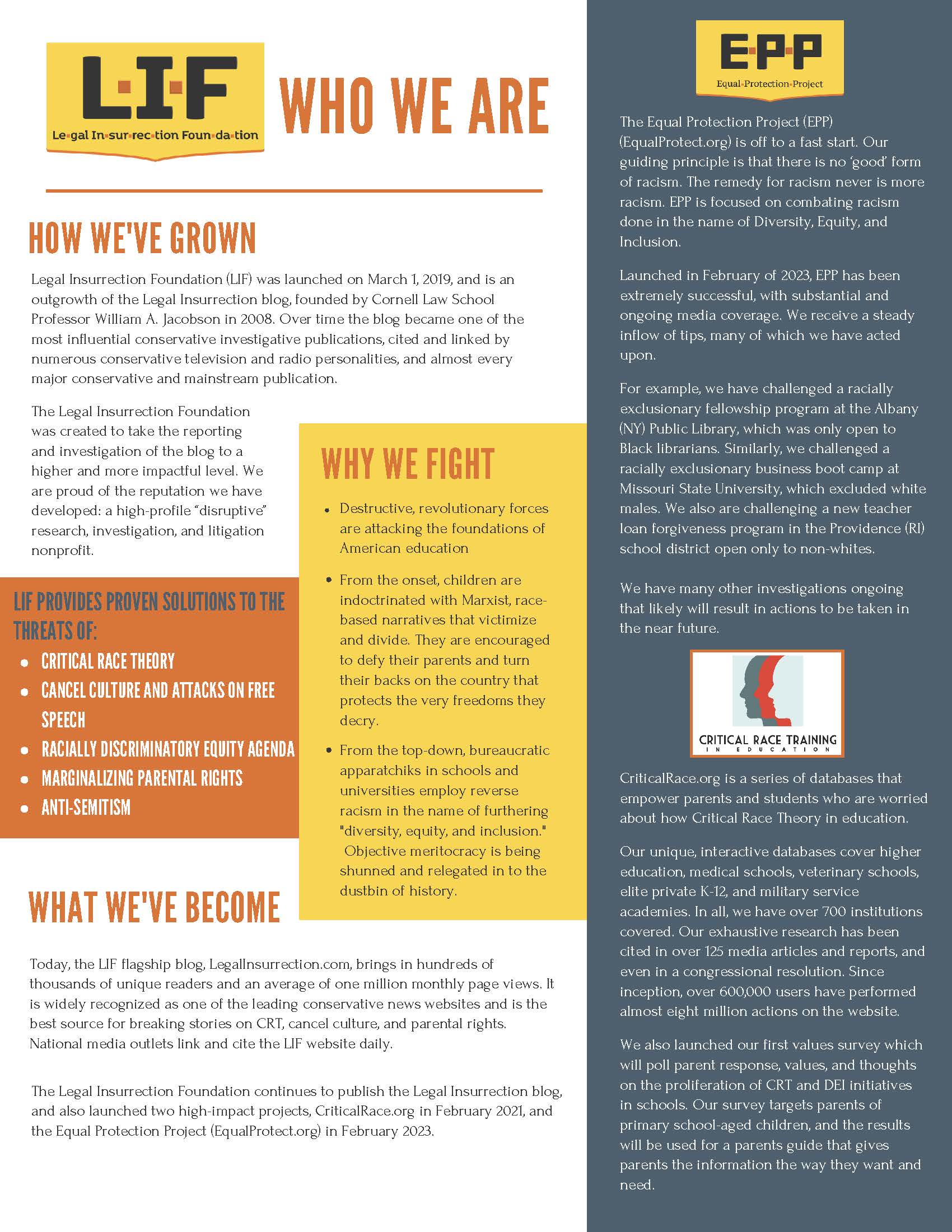 Legal Insurrection Foundation has a new website