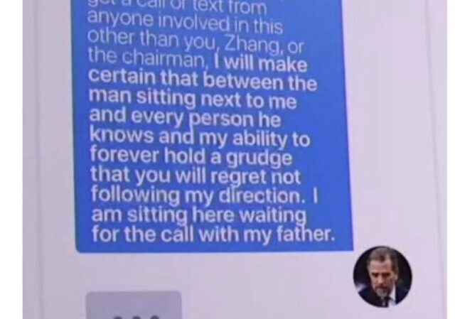 Hunter Biden’s Lawyer Claims WhatsApp Message at Center of ...