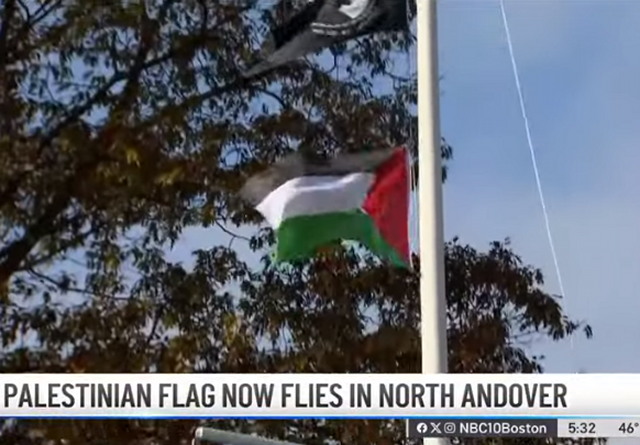 North Andover, MA, Flies Palestinian Flag Over Town Common After ...