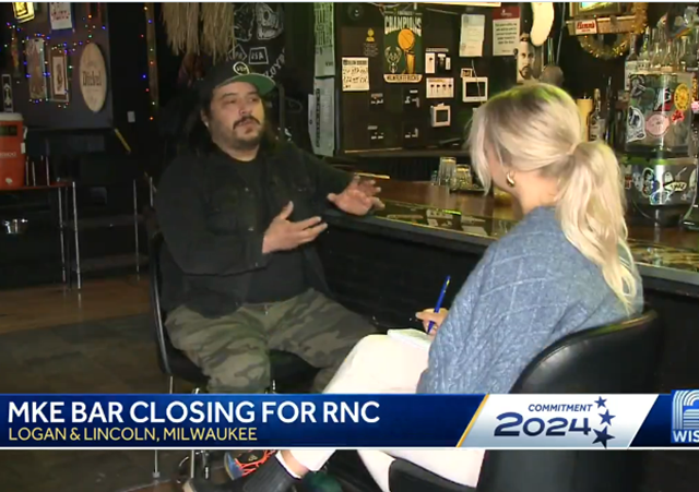 Milwaukee Bar Announces It Will Shut Down During Week Of RNC