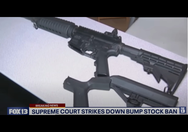 Supreme Court Overturns Bump Stock Ban