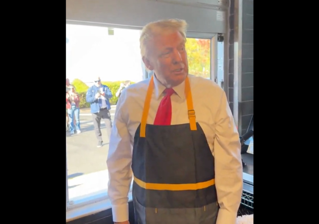 Liberal Melt Down Over Trump Working at McDonald’s Shows Its Effectiveness