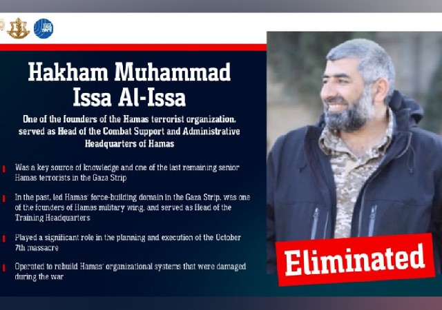 Israel Eliminates Hamas Co-Founder and October 7 Mastermind Hakham ...