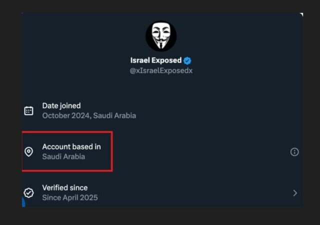 Foreign Fake MAGA Anti-Israel Accounts Exposed In X “Location” Disclosure